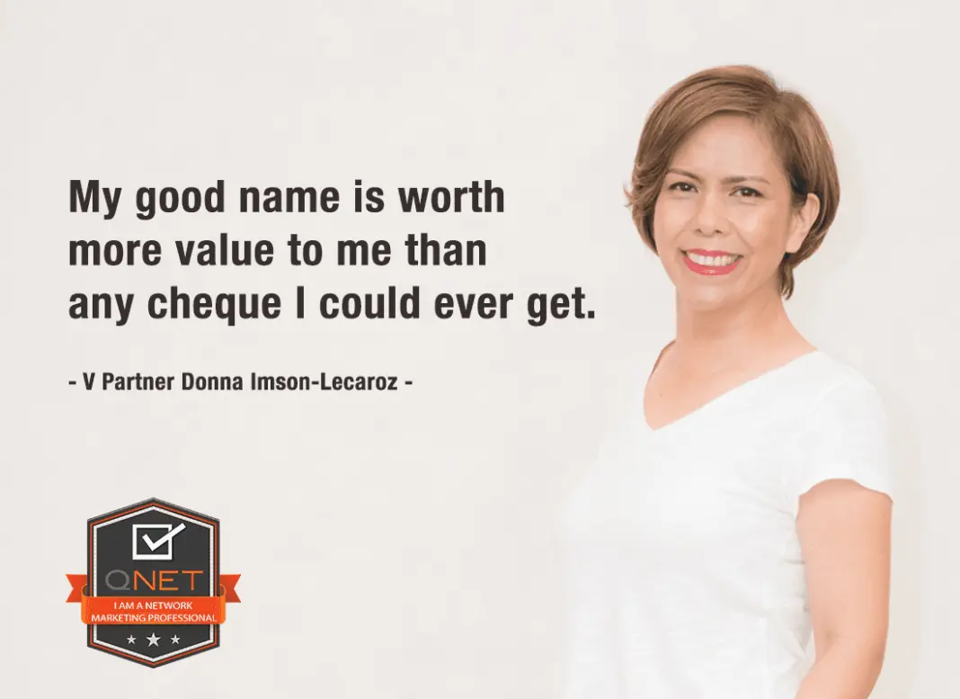 QNETPRO Talks: V Partner Donna Talks About Ethics And Hardwork